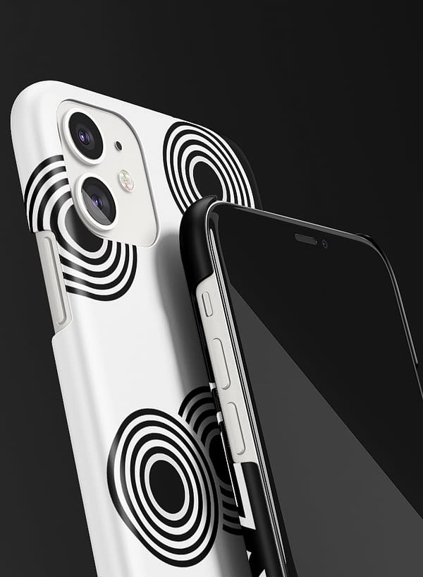 Enchant Circles - Slim Geometric Phone Case - Swevenne