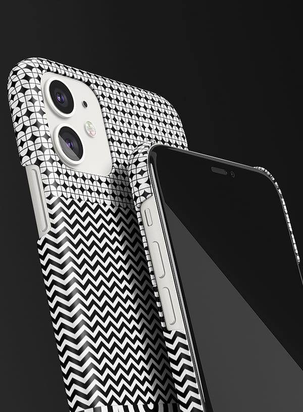 Enigma Fusion - Slim Geometric Phone Case - Swevenne