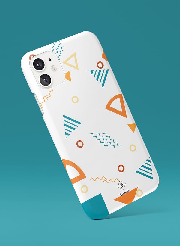 Fantasy Triangles - Slim Memphis Phone Case - Swevenne