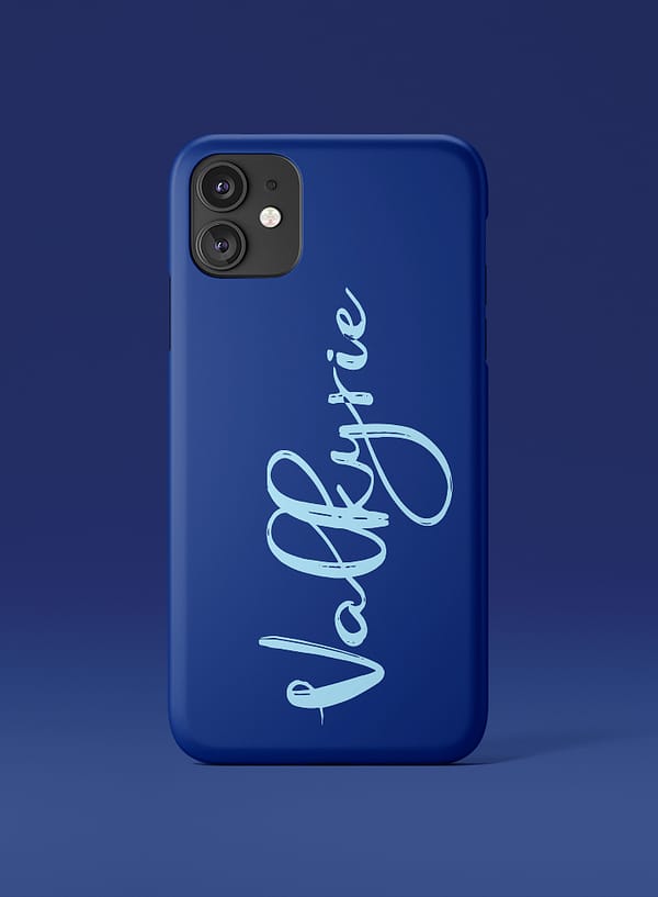 Deep Blue - Custom Name/Text Phone Case - Swevenne
