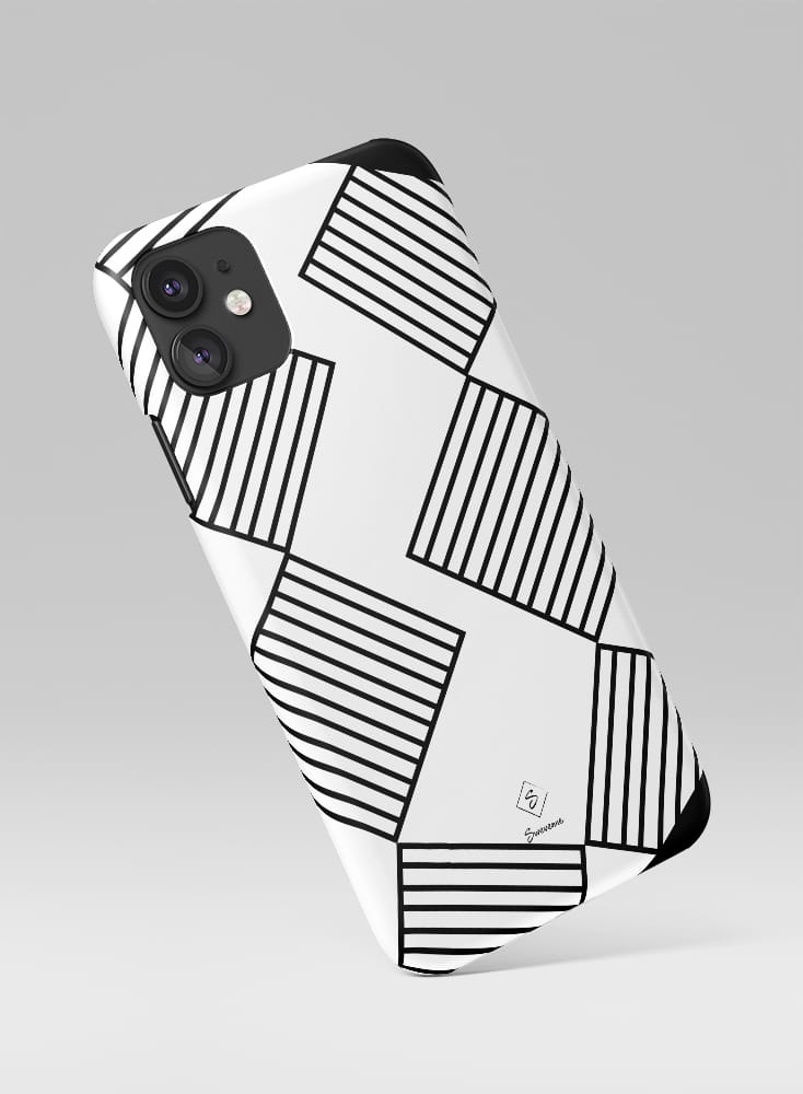 Angular Infamous - Slim Geometric Phone Case - Swevenne