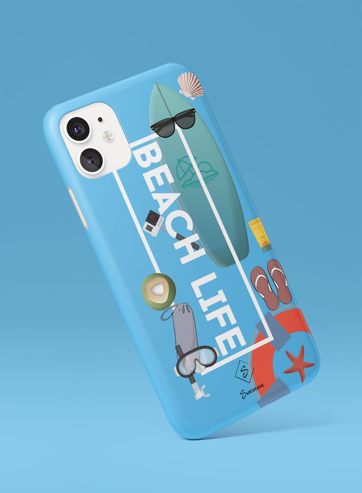Beach Life - Slim Travel Phone Case - Swevenne