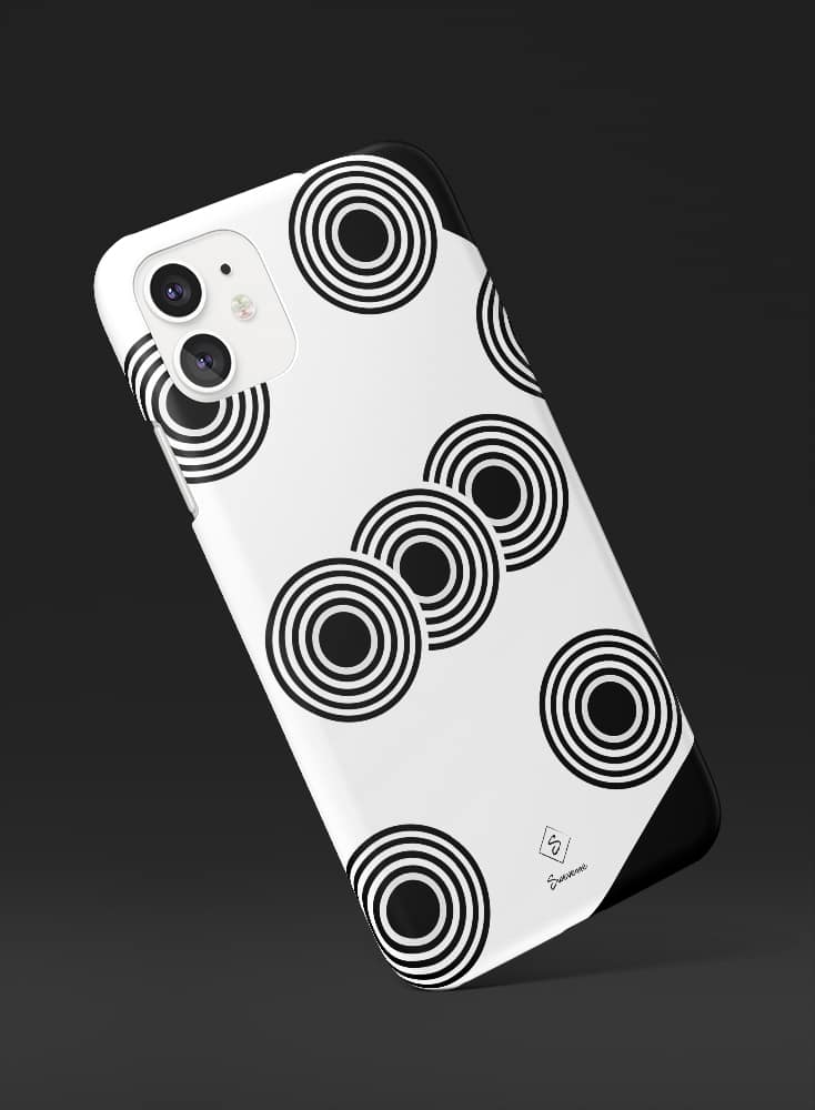 Enchant Circles - Slim Geometric Phone Case - Swevenne