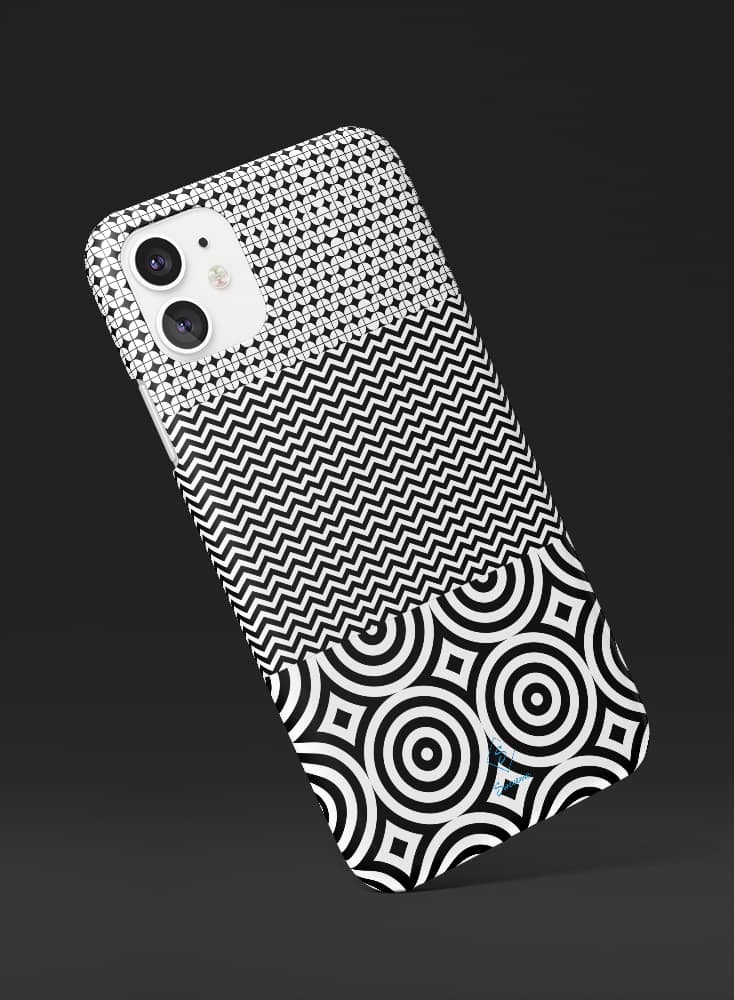 Enigma Fusion - Slim Geometric Phone Case - Swevenne