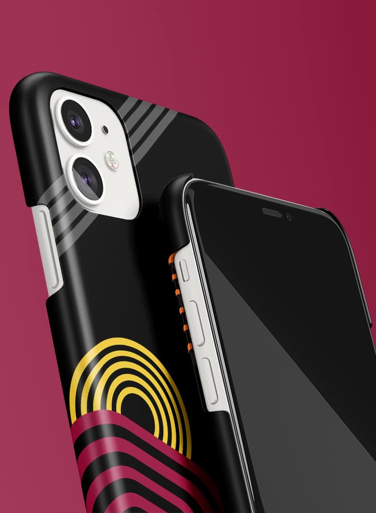 Roundadora - Slim Geometric Phone Case - Swevenne